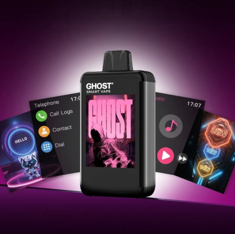Ghost Smart Vape 40000 Puffs: Rechargeable & High Capacity – Bart Vapes